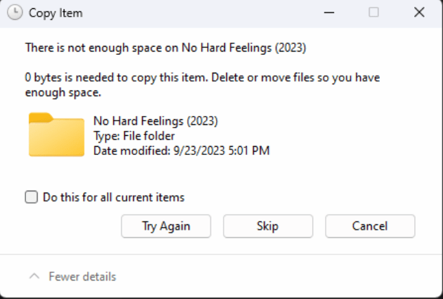 Unable to copy files to cache drive. : r/unRAID