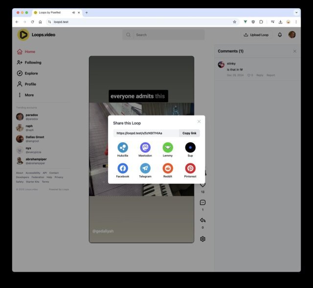 loops (@loops@pixelfed.social) - Pixelfed